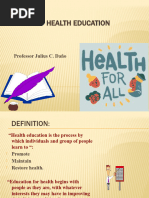 Health Promotion: The Tannahill Model Revisited: Andrew Tannahilll ...