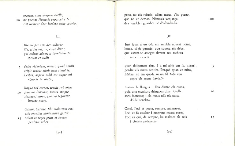 Poema 51 Catul | PDF