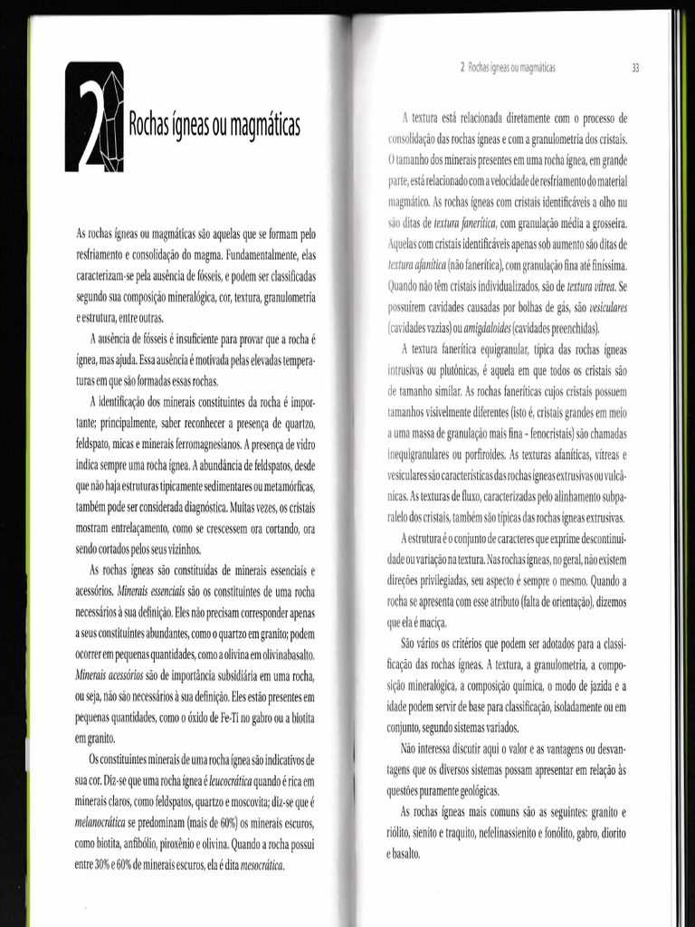 Texto 11 - Rochas Ígneas - Menezes 2013 | PDF