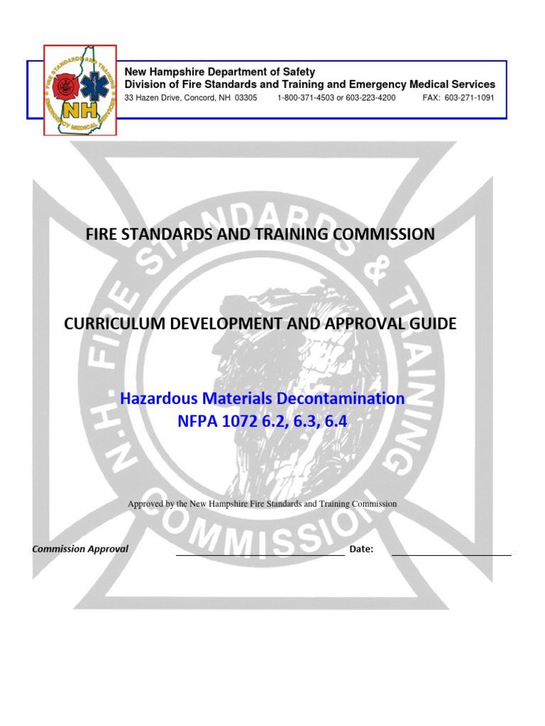 hazmatdeconguide | PDF | Personal Protective Equipment | Dangerous Goods