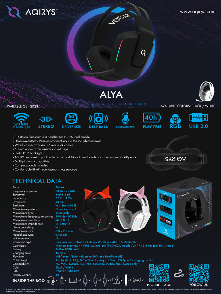 1_Alya Product Page En | PDF