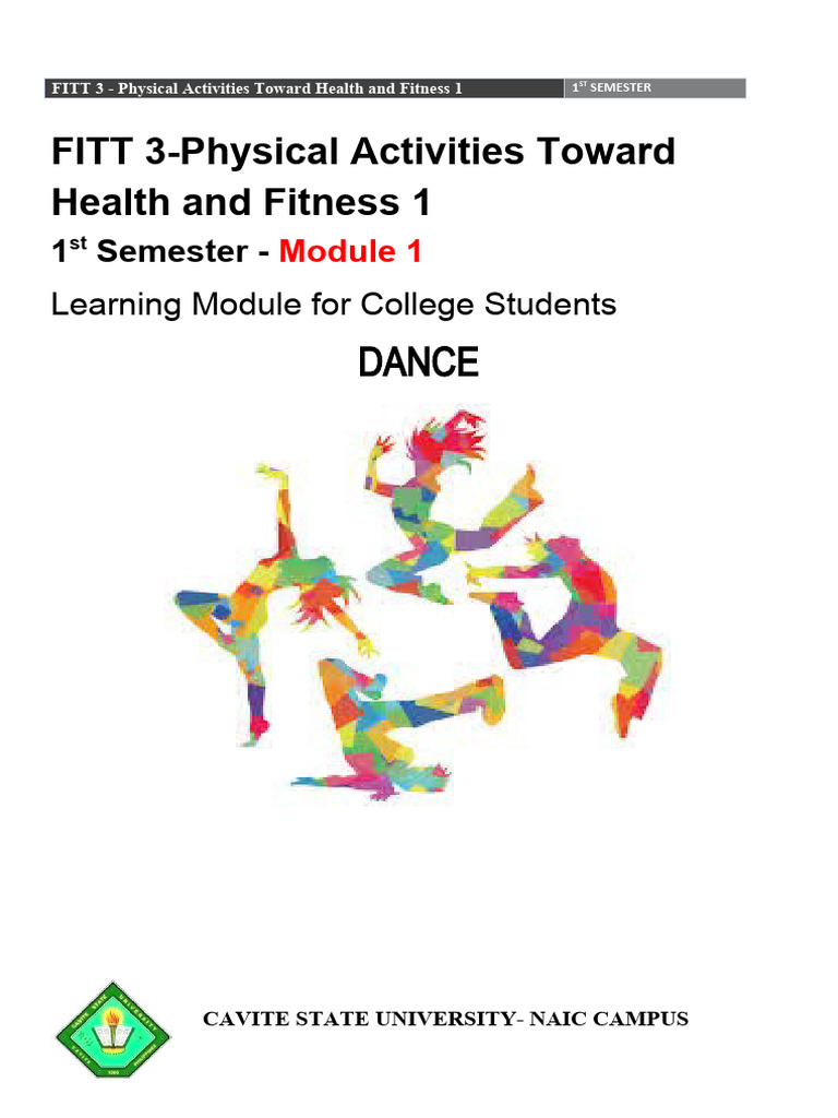 MODULE FITT 3 DANCE 2 1st Sem 2023 2024 | PDF | Dances | Anatomical Terms Of Motion