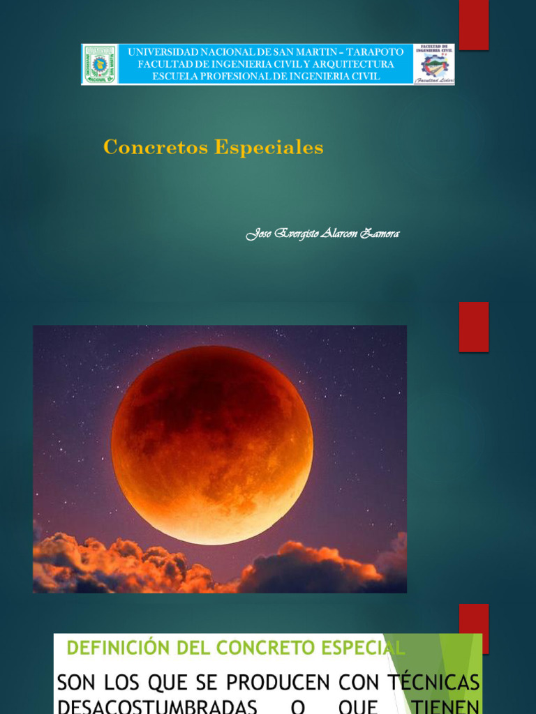 CPS8 Tema 1 Concretos Especiales | PDF | Hormigón | Materiales de ...