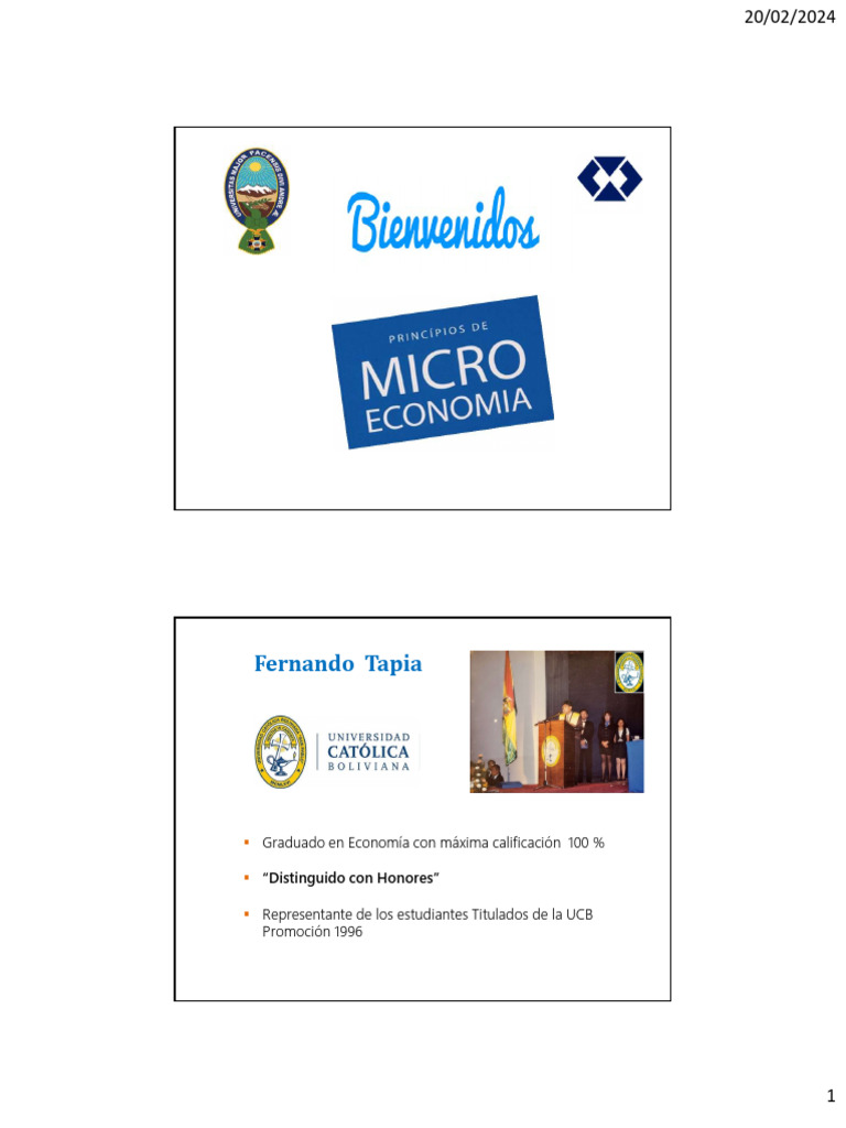 Curso Completo de Microeconomía ECO-207 | PDF | Monopolio | Mercado (economía)