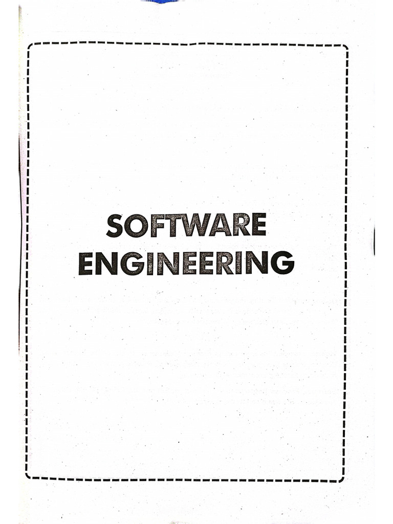 Software Engineering | PDF