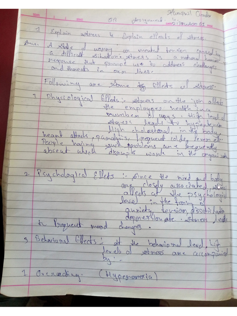 OB Assignment 4 | PDF