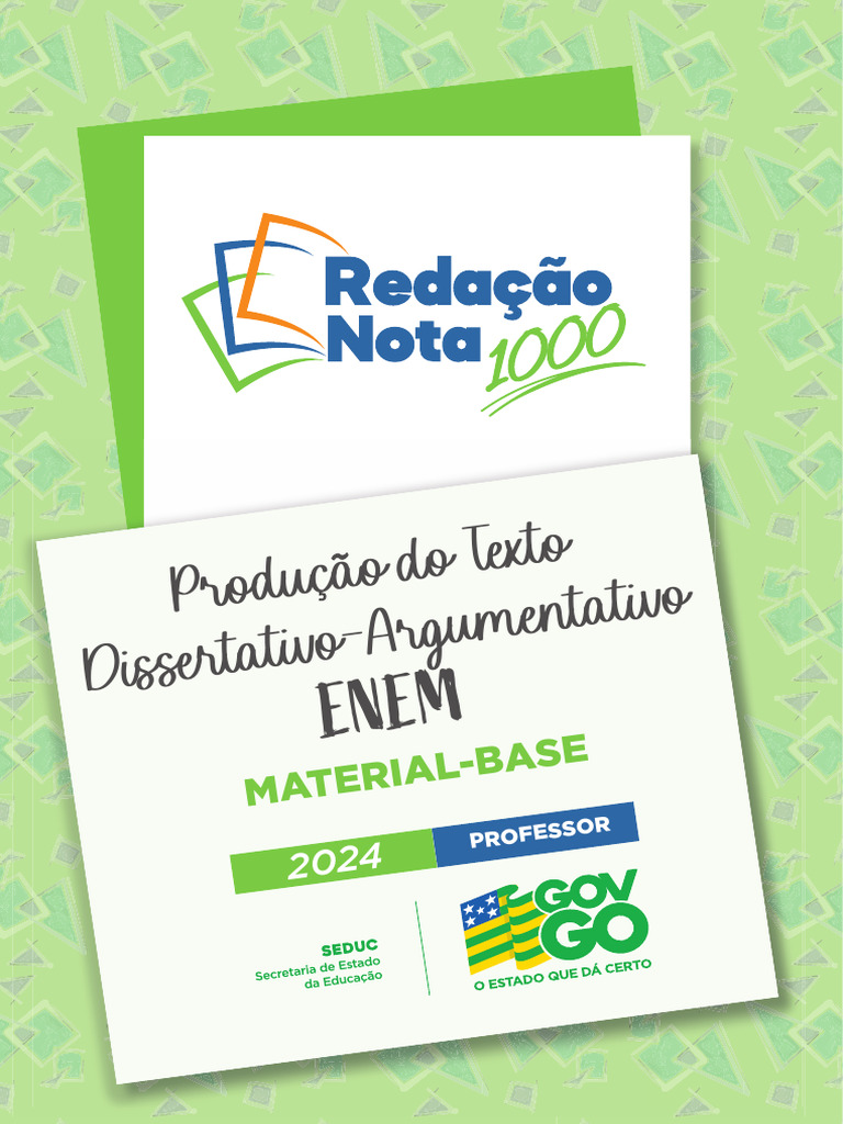 Guia para Redação Nota 1000 ENEM 2024 | PDF | Aprendizado | Comunicação
