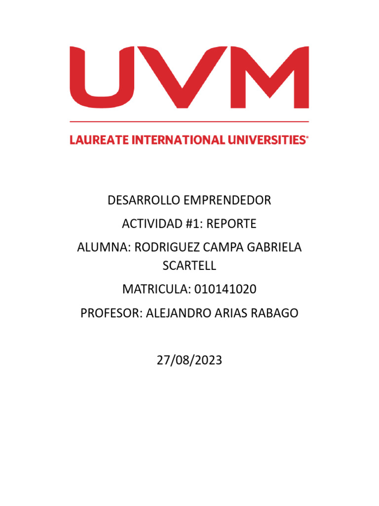 A#1 RCG | PDF | Iniciativa empresarial | Business