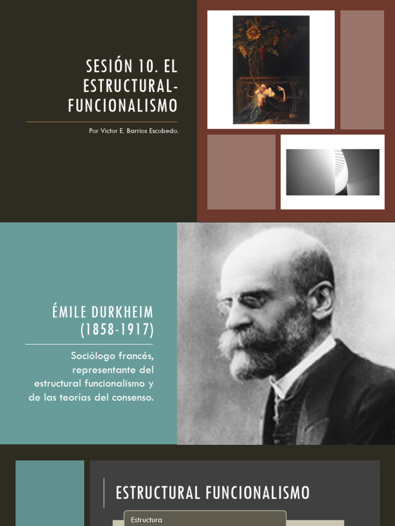 Sesión 10. Estructural Funcionalismo | PDF | Psicología Social | Teorías sociológicas