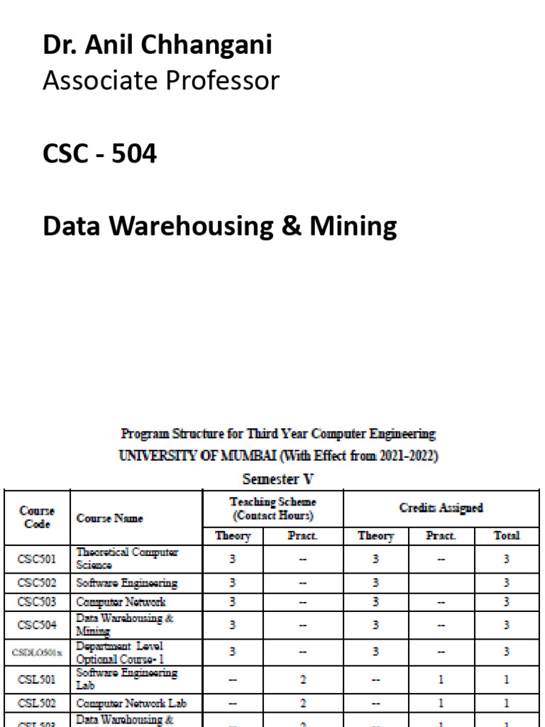 DWM Module 2 | PDF | Data Mining | Mode (Statistics)