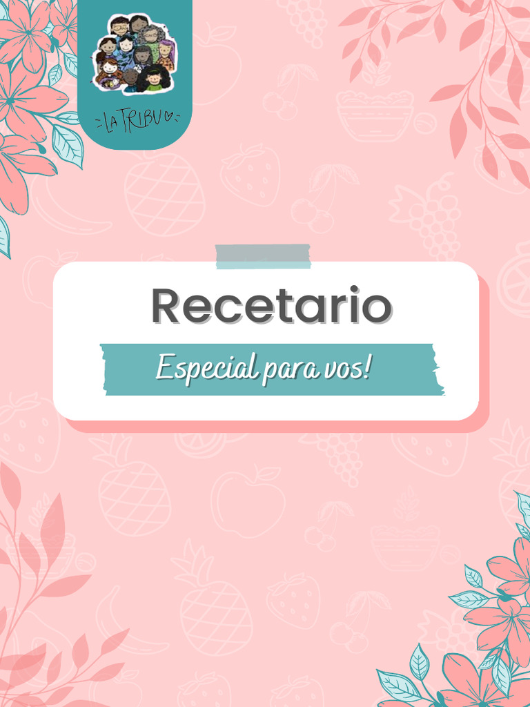 Recetario La Tribu | PDF