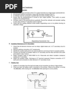 Current Transformer Testing Guide | PDF | Transformer | Electrical ...