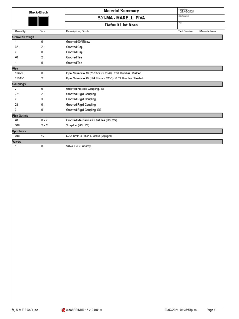 Marelli S01 | PDF | Pipe (Fluid Conveyance) | Building Engineering