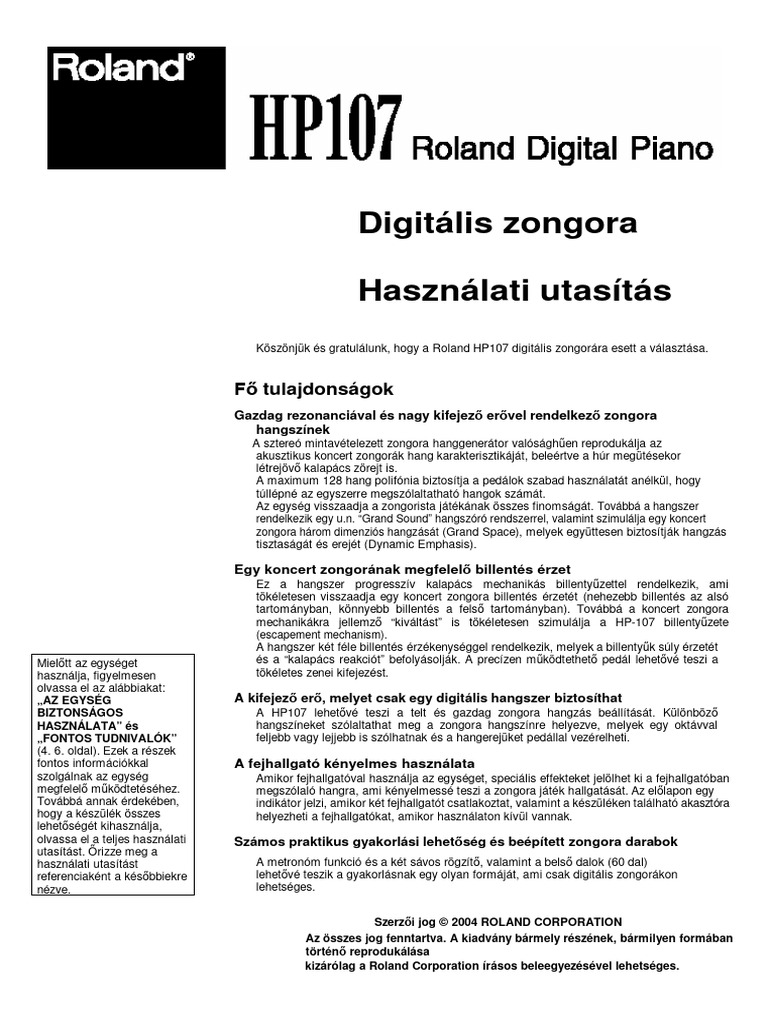 HP-107 | PDF