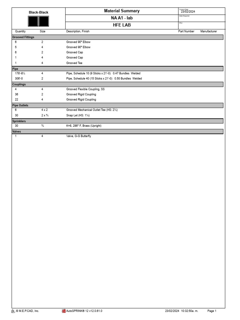 Lista de Mat | Download Free PDF | Pipe (Fluid Conveyance) | Building Engineering