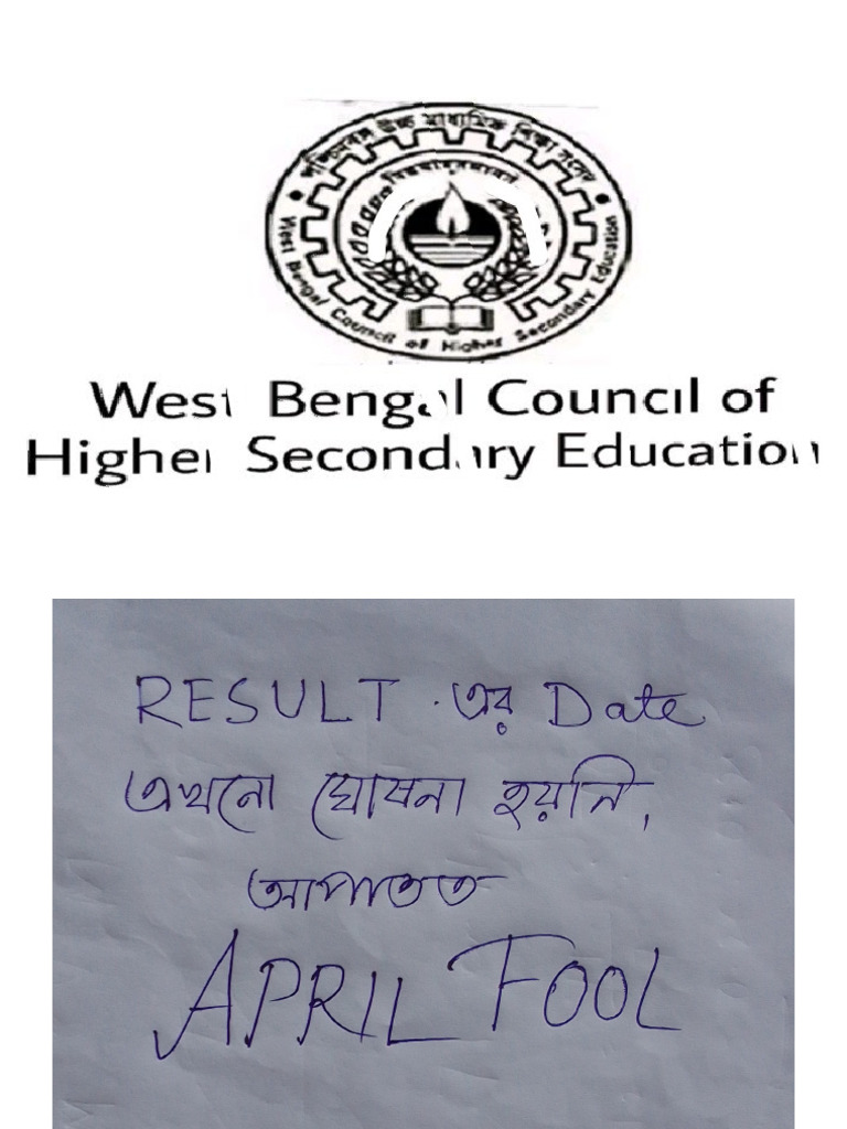 WBCHSE Class 12 Result Date Official | PDF