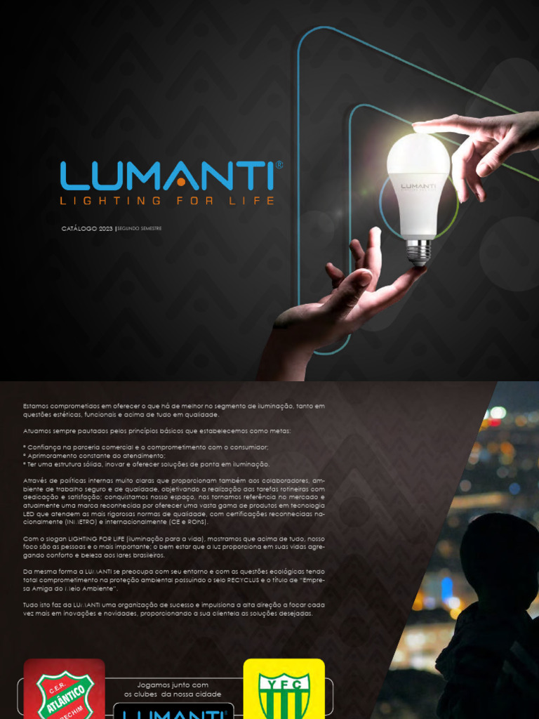 Catálogo de Iluminação LUMANTI 2023 | PDF