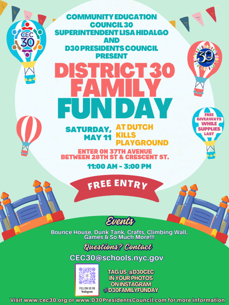 District 30 Family Fun Day Flyer | PDF