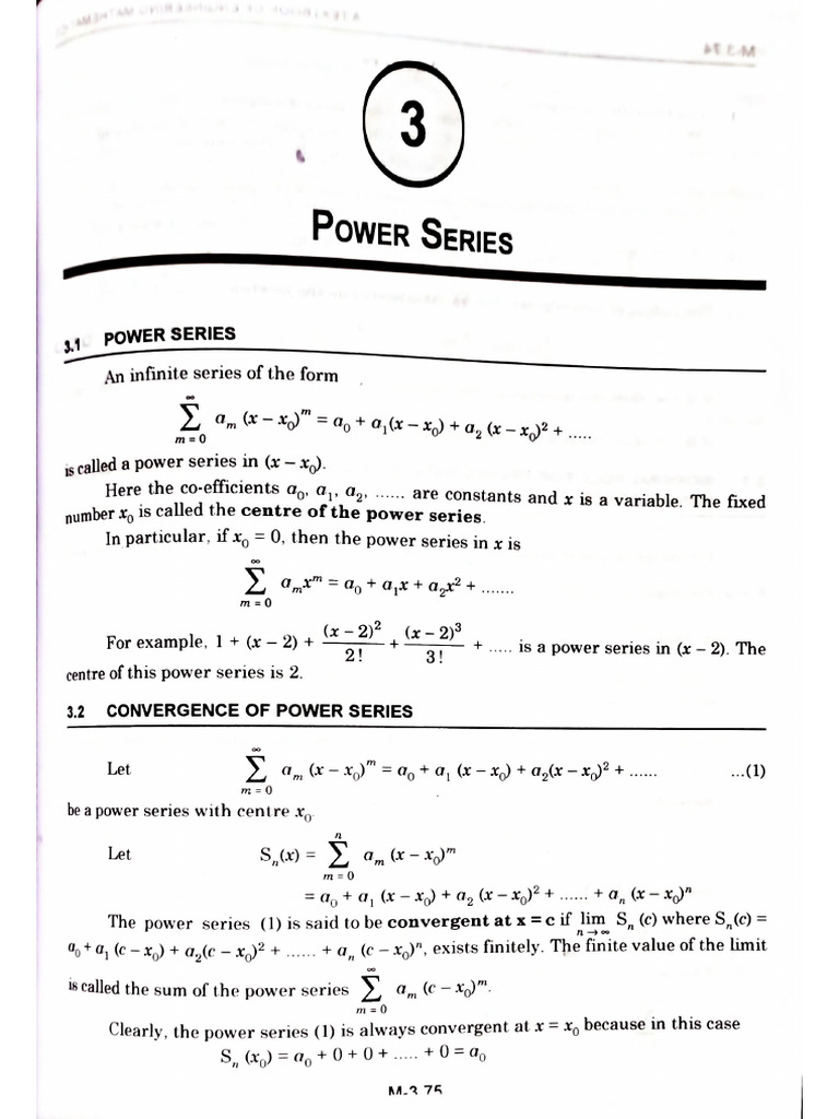 Infinite Series 2 | PDF