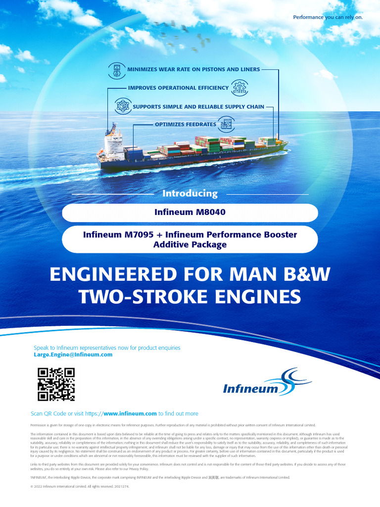 Final - Infineum Large Engine 2pp Brochure | PDF | Information ...
