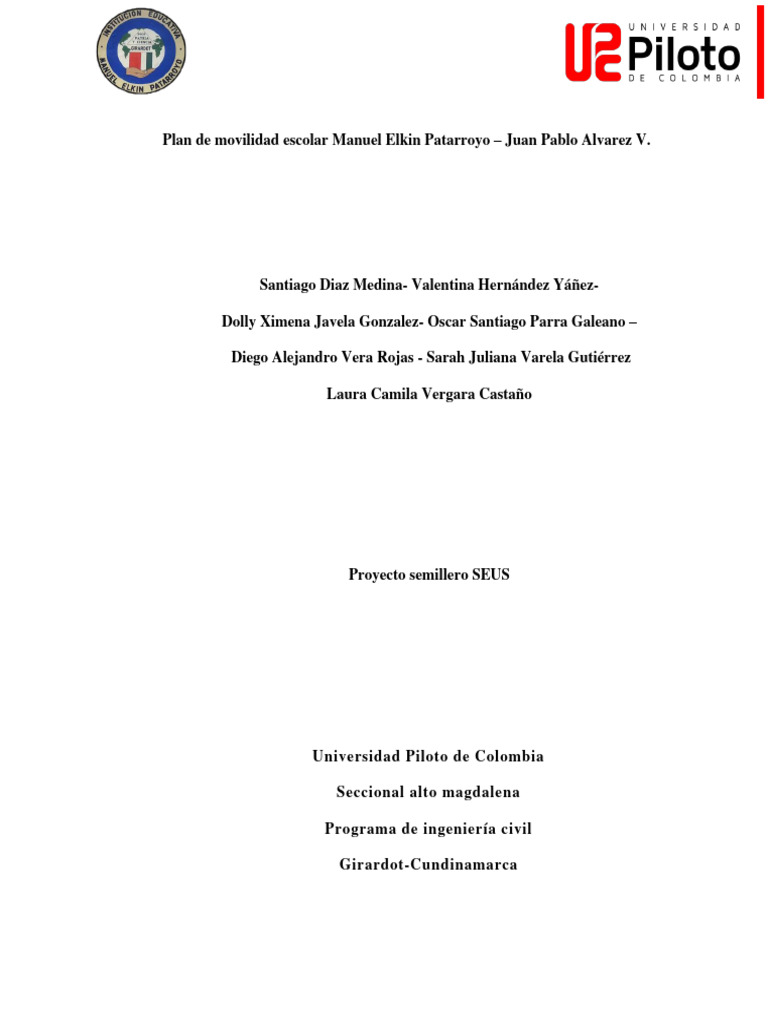 informe final pme 2023 | PDF | Educación de la primera infancia | Transporte