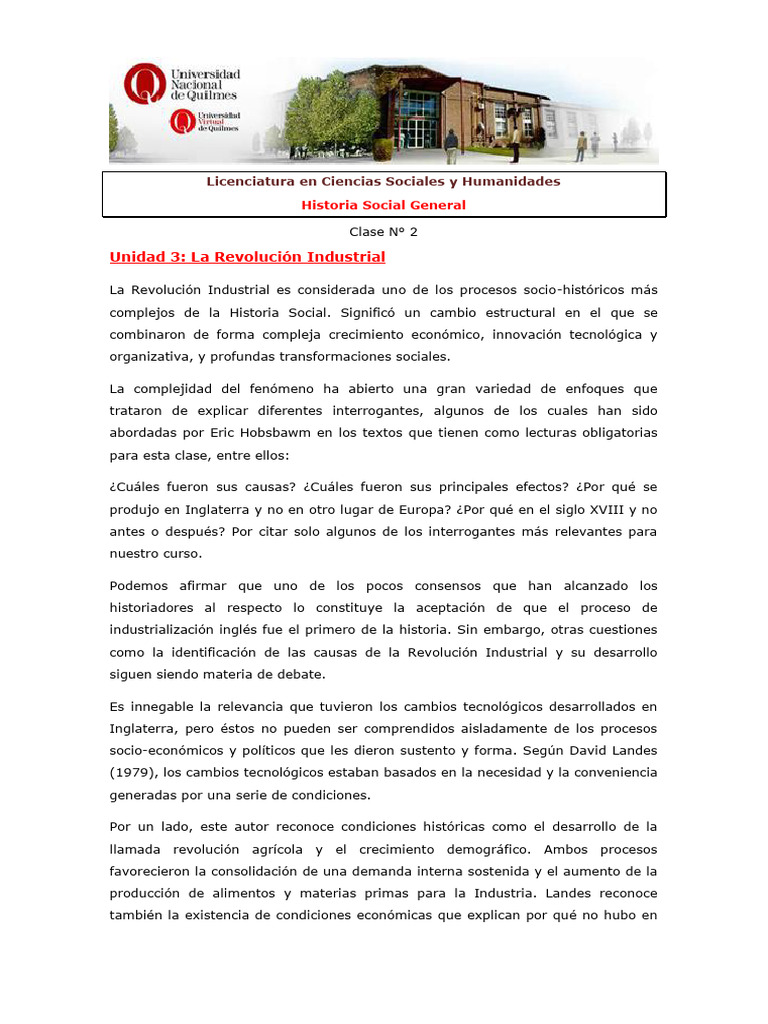 Clase 2 - HSG | PDF | Agricultura | Campesino