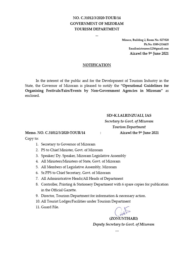 Guidelines For Organizing Fairs Festivals and Events | PDF | Waste ...