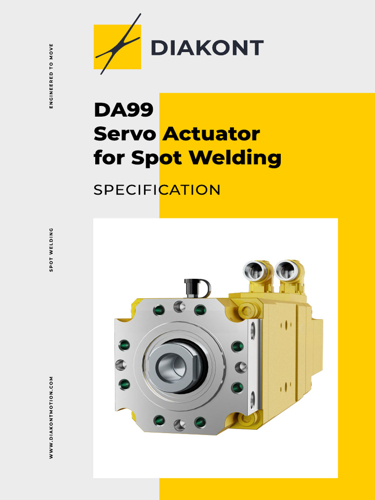 DA99-for-Spot-Welding | PDF | Actuator | Welding