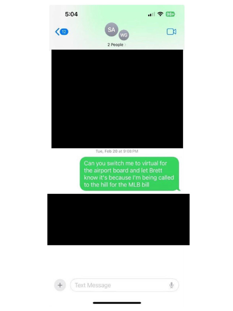 Salt Lake City Council text messages | PDF