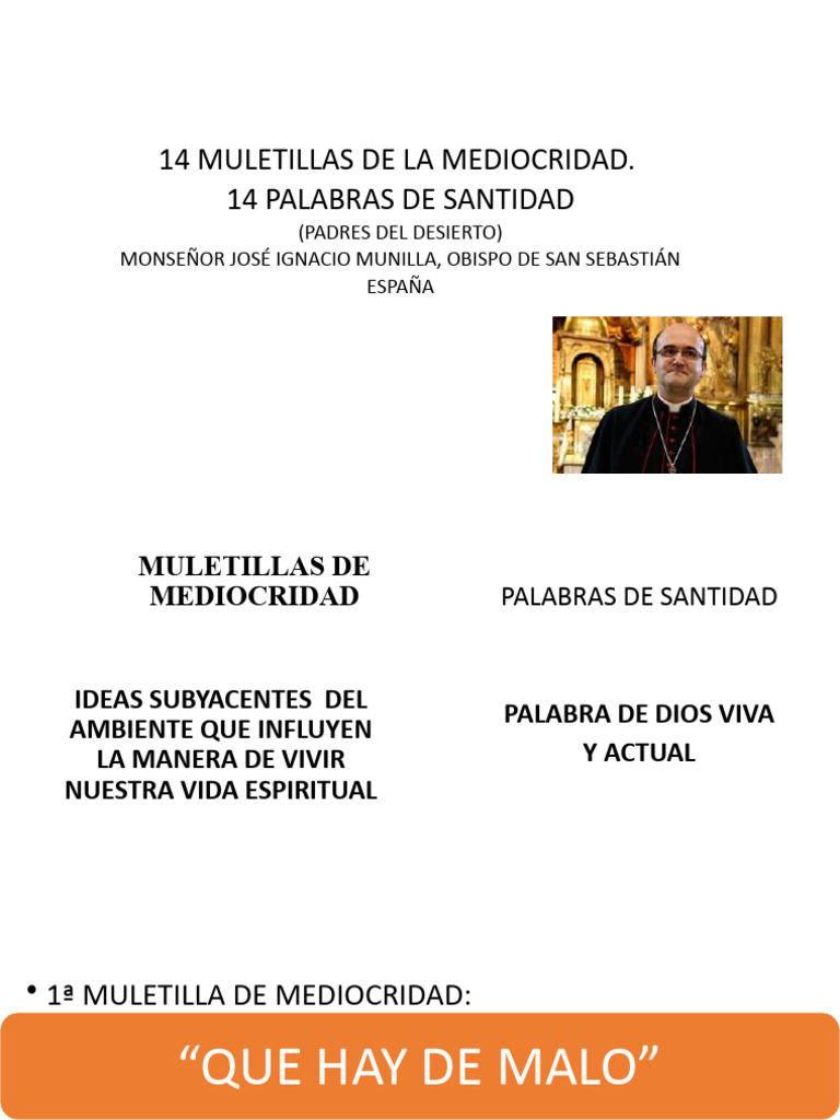 Muletillas Mediocridad | PDF | Creencia religiosa y doctrina | Teología