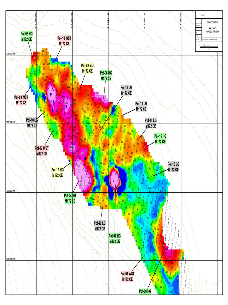 UTM Coordinates and Grade Control Data | PDF | Cartography | Geodesy