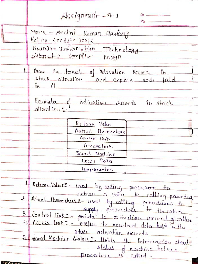 Anchal Assignment 4.1 | PDF