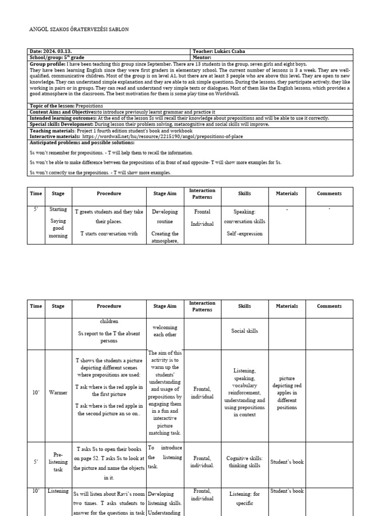 Methodology Lukács Csaba | PDF | Learning | Cognition