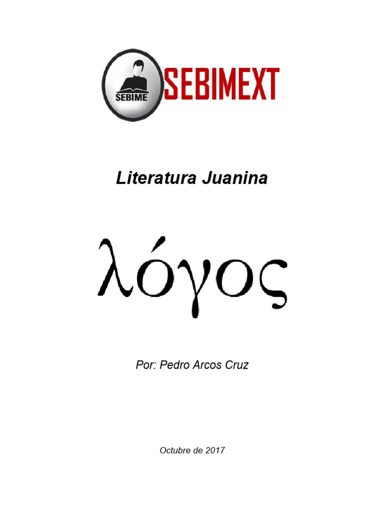 Manual Epístolas Juaninas | PDF | Jesús | Juan el apóstol