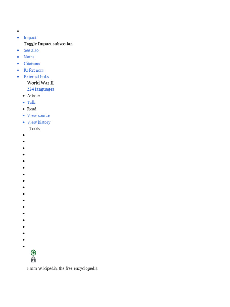 WW 2 | PDF | World War II | Axis Powers