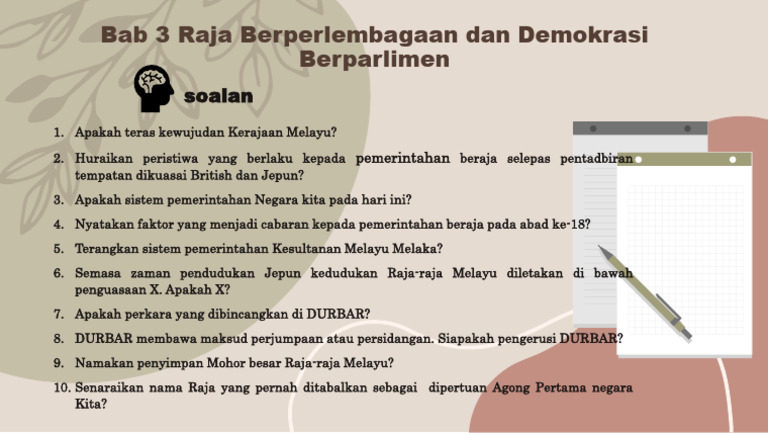 Bab 3 Raja Berperlembagaan Dan Demokrasi Berparlimen | PDF Bab 3 Raja Berperlembagaan Dan Demokrasi Berparlimen | PDF