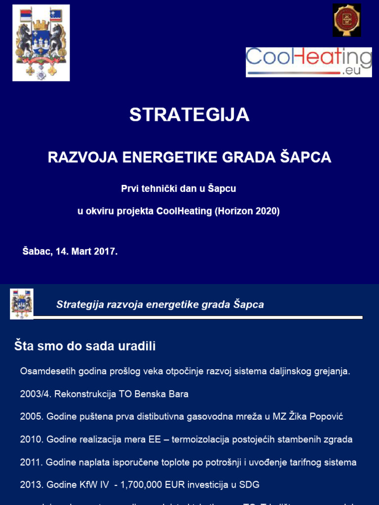1 Razvoja Energetike Grada Sapca | PDF