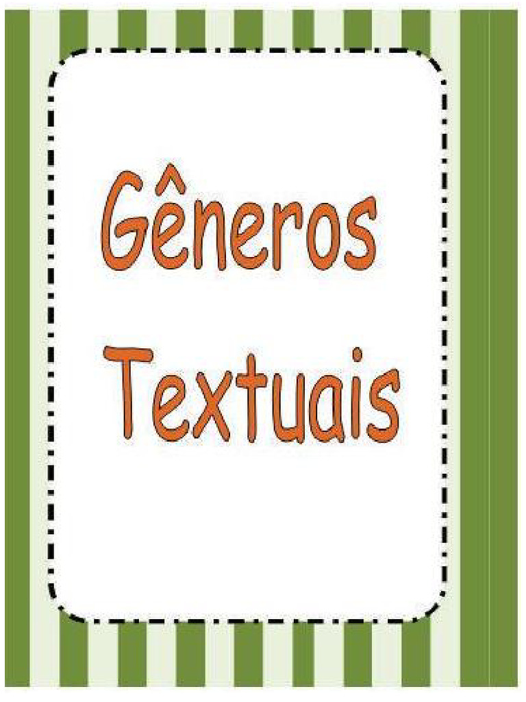 Cartazes Generos Textuais | PDF