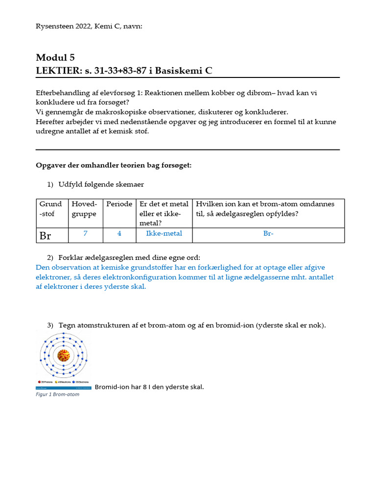 Modul 5, med noter. | PDF