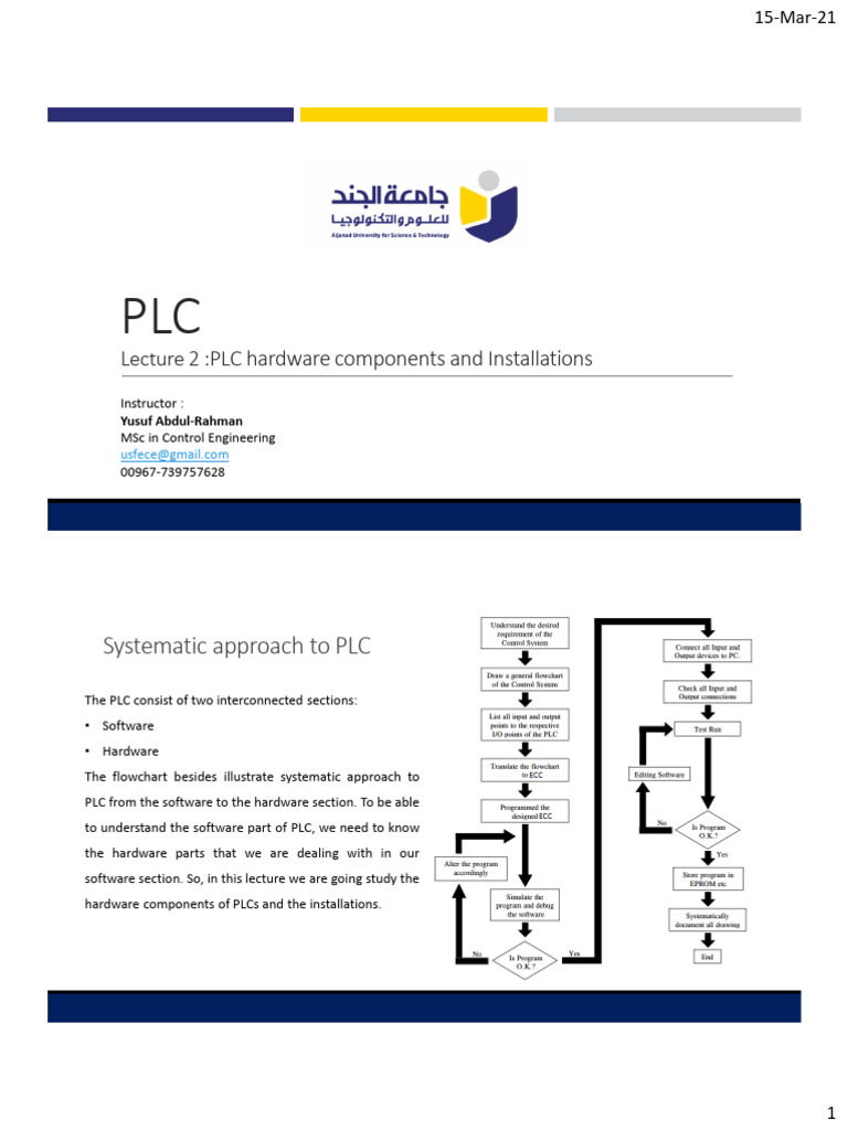 PLC 2 | Download Free PDF | Programmable Logic Controller | Central Processing Unit