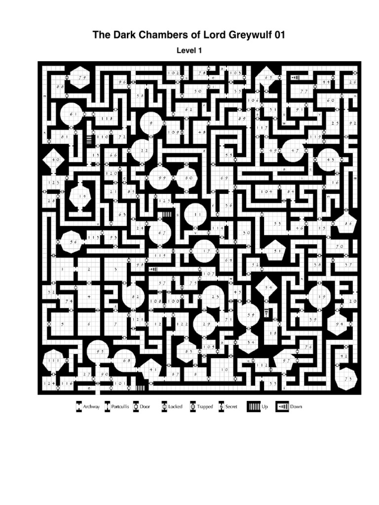 The Dark Chambers of Lord Greywulf 01 | PDF