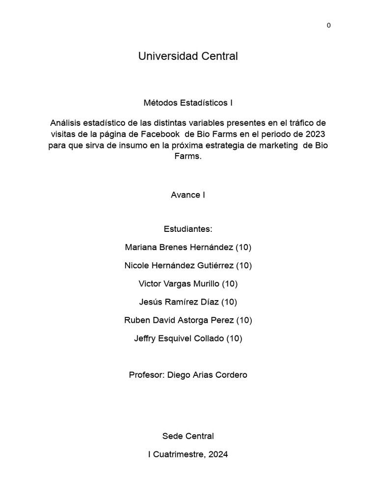 Avance Bio Farms Grupo #2 F | PDF | Pequeñas y medianas empresas ...