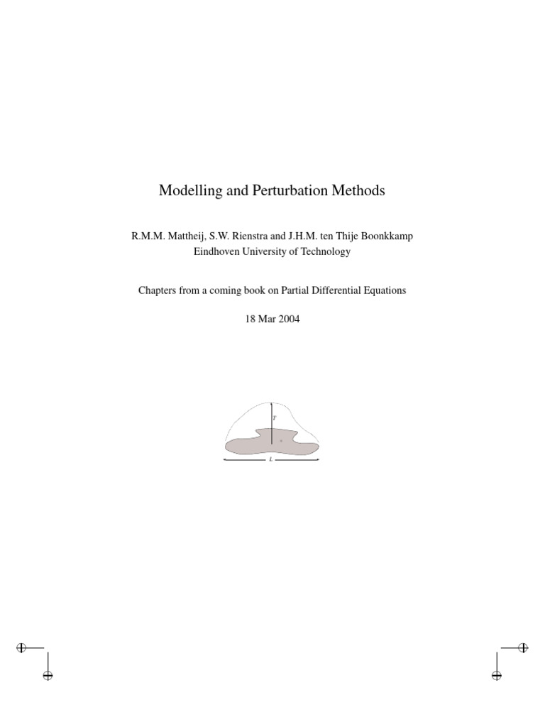 Modelling and Perturbation Methods | PDF | Inductance | Diffusion