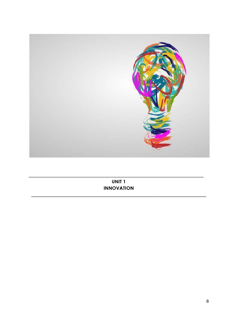 Unit 1 Section 1 - 1 | PDF | Creativity | Thought