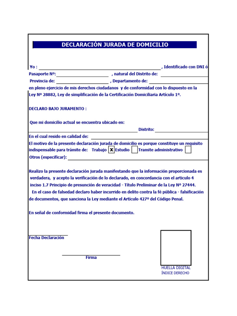 DJ Domiciliaria Repsol | PDF