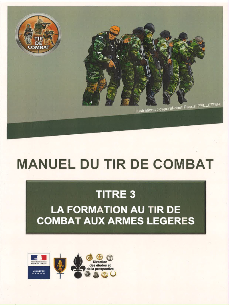 Manuel Du Tir de Combat Titre 3 - La Formation Au Tir de Combat Aux Armes Legeres | PDF