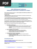 Microsoft CMT Paper Submission Process | PDF