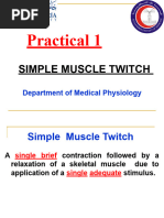 Phases of Simple Muscle Twitch | PDF | Muscle Contraction | Skeletal Muscle