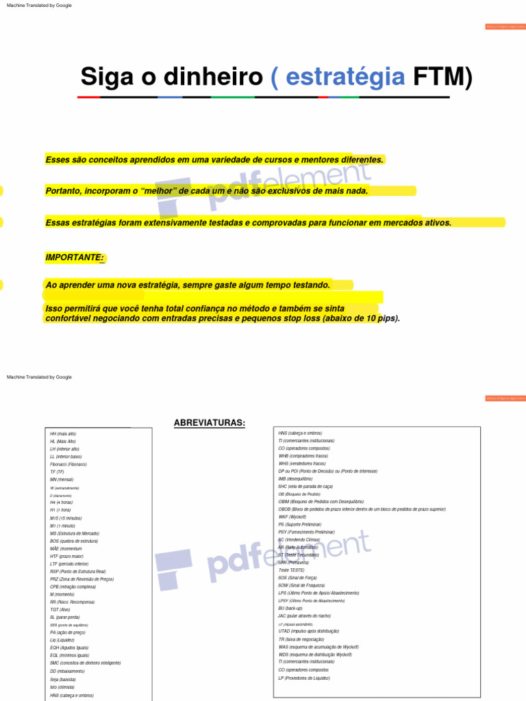 WWA ESPAÑOL FTM - Strategy - Manual-Final - PDF Modificado | PDF | Mercado (economia) | Dinheiro