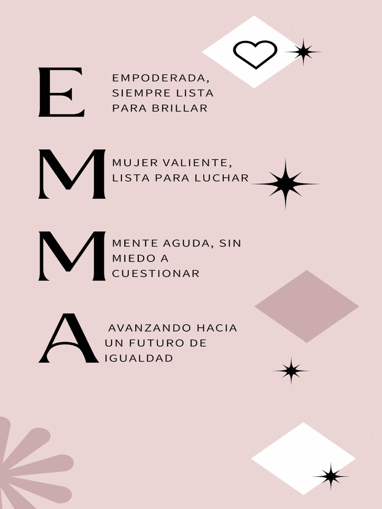 Acrostico Emma | PDF